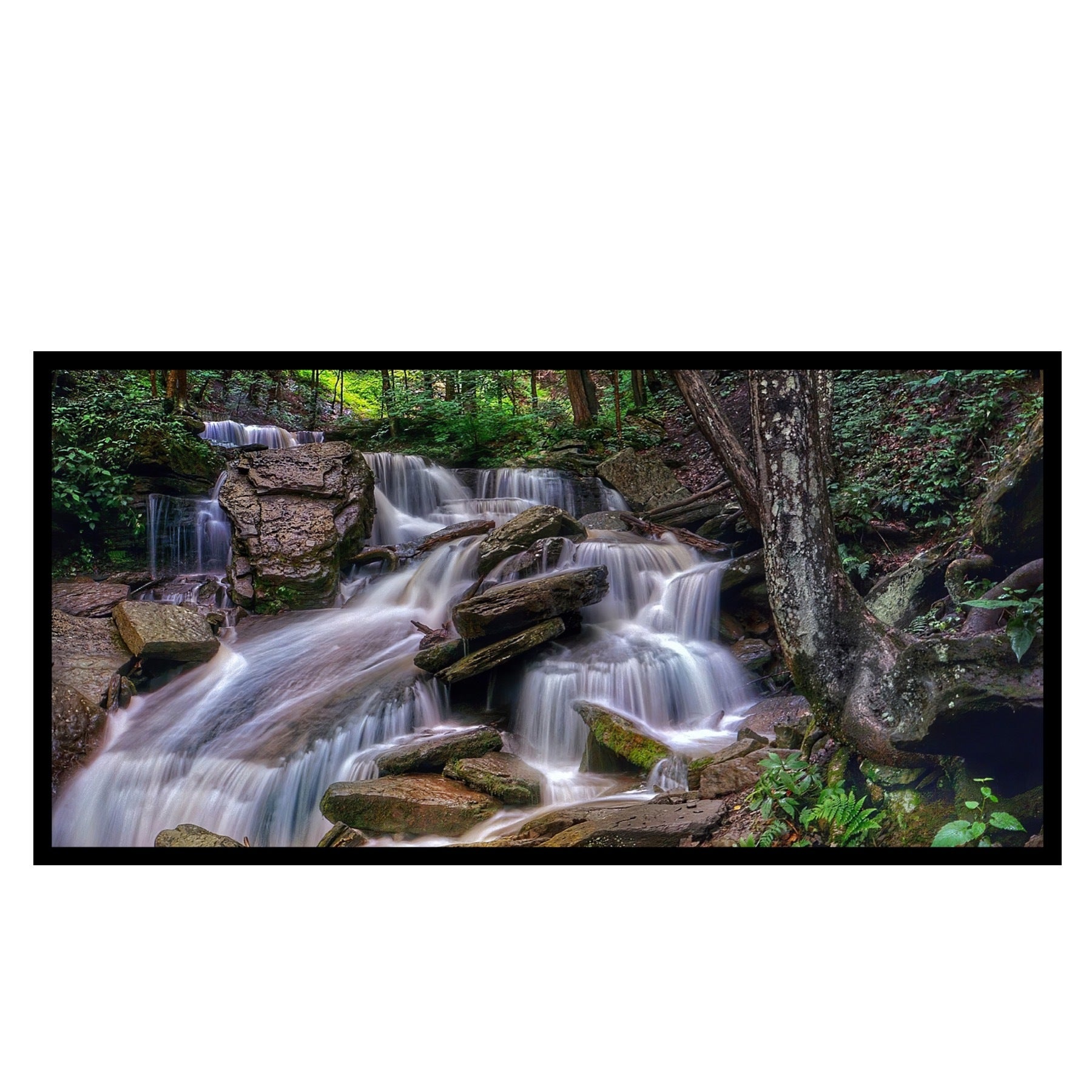 The Turkey Path Waterfalls canvas | PA SUNCATCHER-- Linda Stager 266 ...